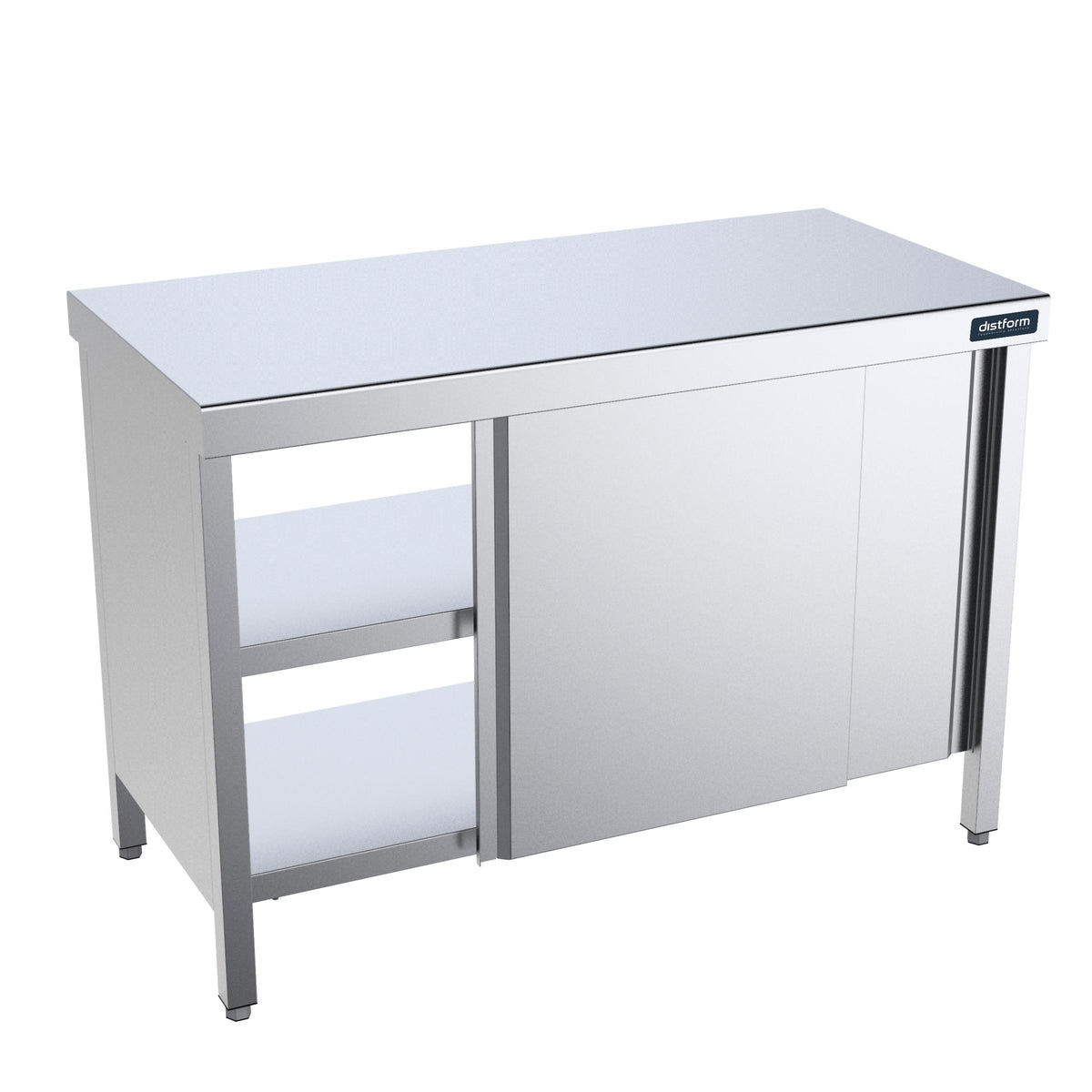 Table centrale traversante 2000x800 avec portes- DISTFORM - FCPP8200 ...