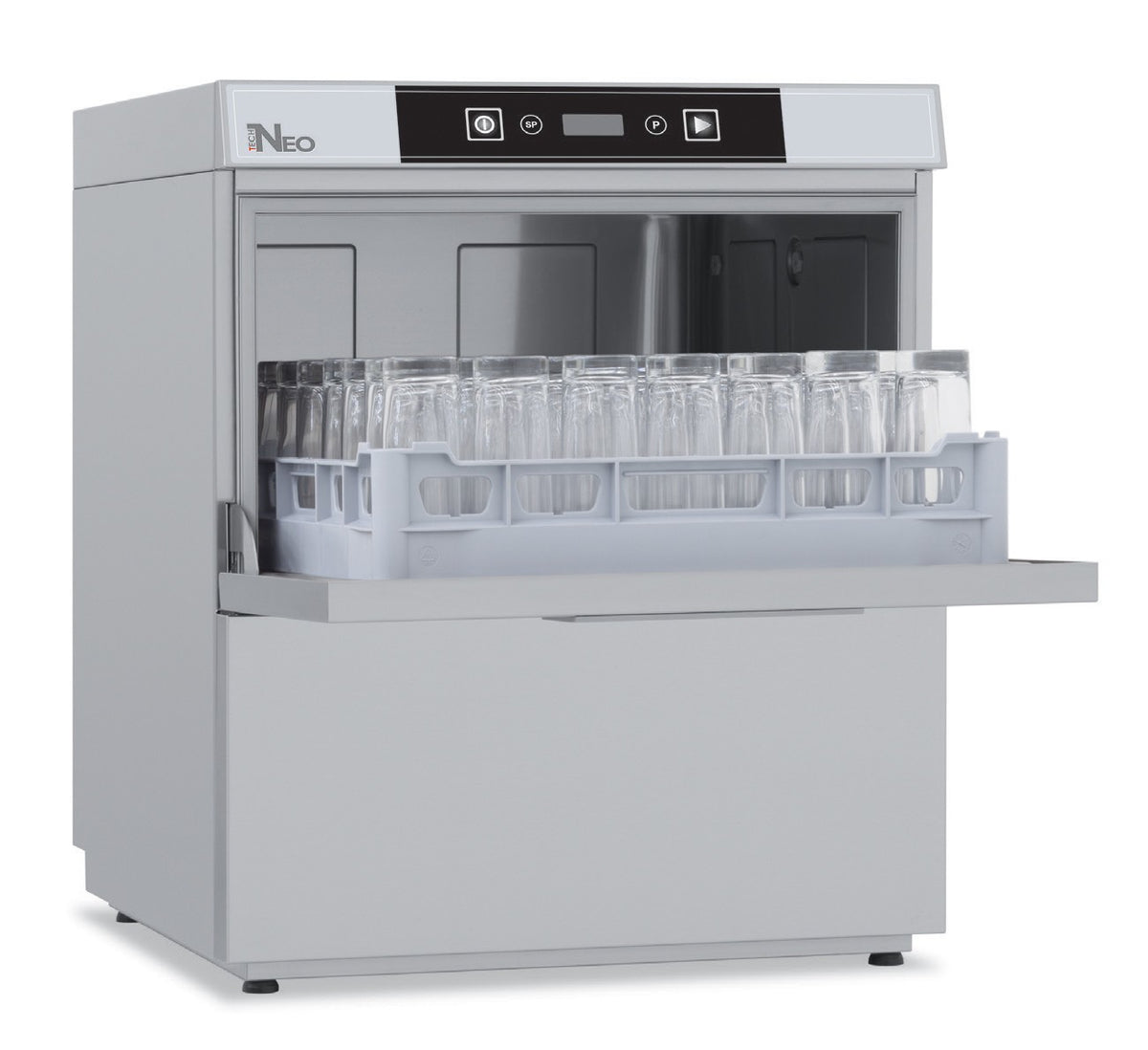 Lave-verres - 15 litres - NEOTECH V1 - Panier 500 x 500 mm - Avec adou ...