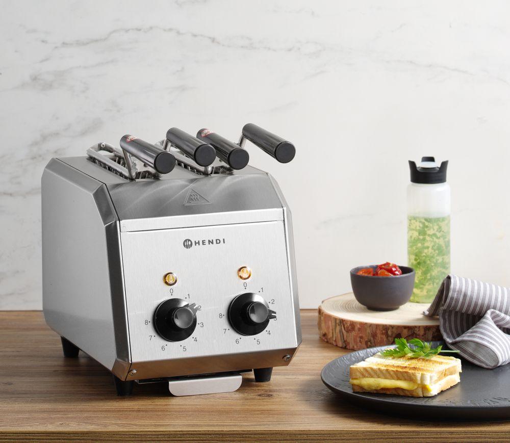 Toaster, HENDI, 230V/1200W, 200x300x(H)223mm – FRANCE CHR