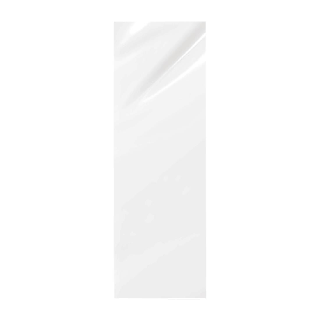 Sachets compostables transparents en PLA Vegware 70 x 210 mm (Lot de 1 ...